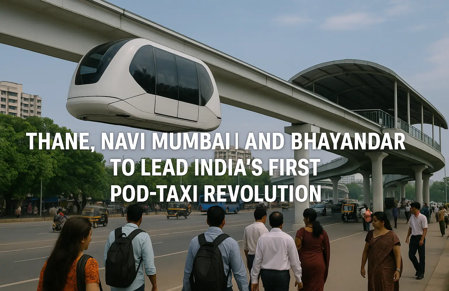 India’s First Pod-Taxi Network Plan